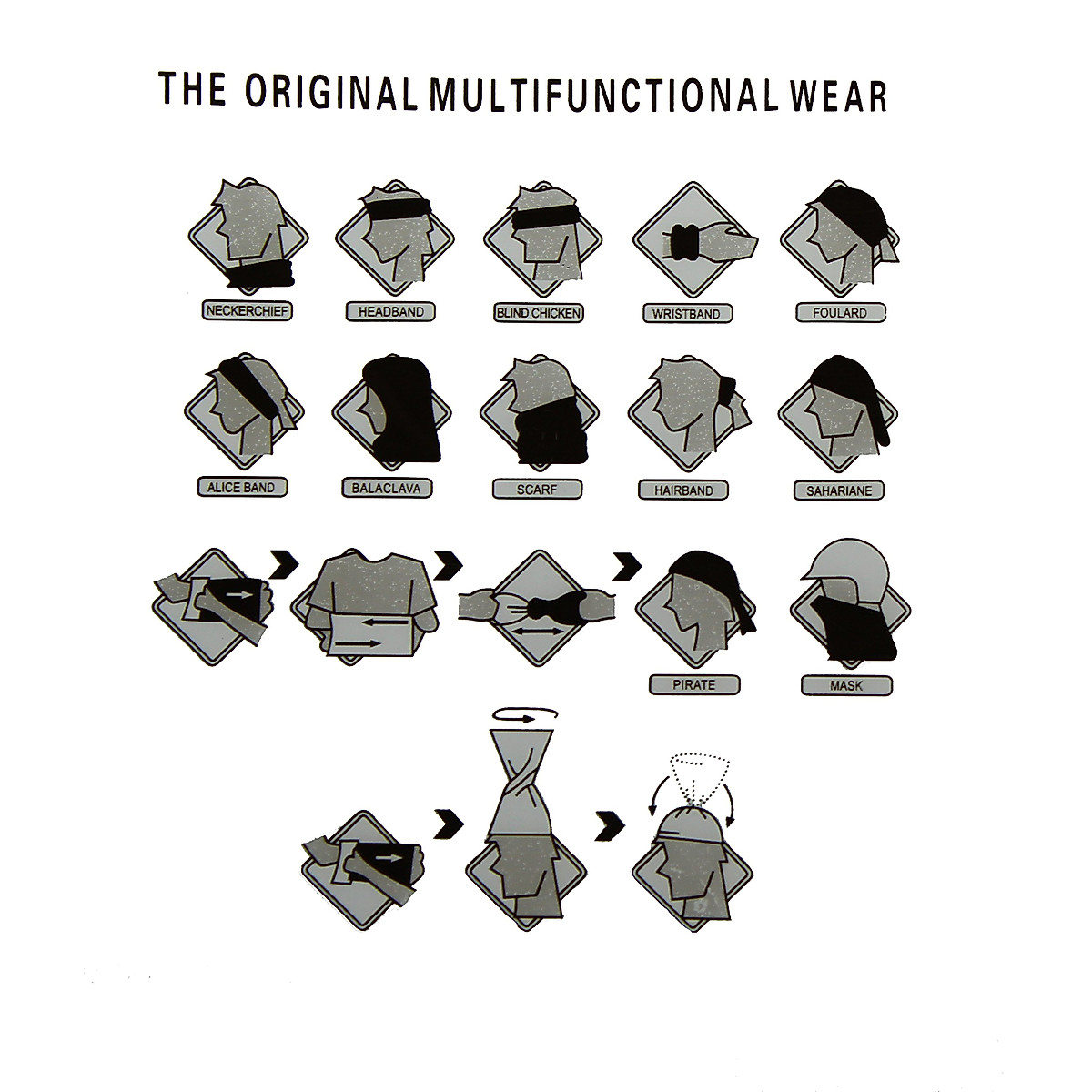 Women Men Thermal Swat Ski Winter Balaclava Hood Stopper Face Mask for Skullies Beanies Outdoor Sports Windproof Hat (Black)