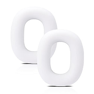 Damex Silicone Earpads Protector, Compatible with AirPods Max Ear Pad (White)