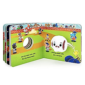 Baseball! Children's Finger Puppet Board Book for Babies and Toddlers