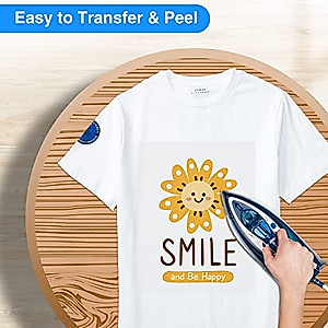 12" x 10ft Heat Transfer Vinyl HTV Rolls Black, Sooez HTV Vinyl for T-Shirt, Iron on Vinyl, Easy to Cut & Weed for DIY Heat Vinyl Design