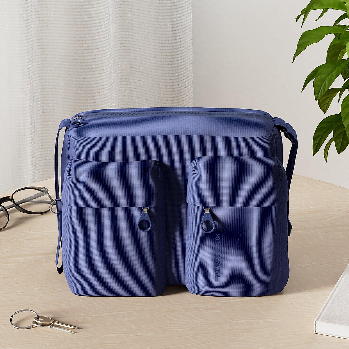 Mandarina Duck Women's Hunter, Grey (Dress Blue), 10x21x28.5 cm (B x H x T)