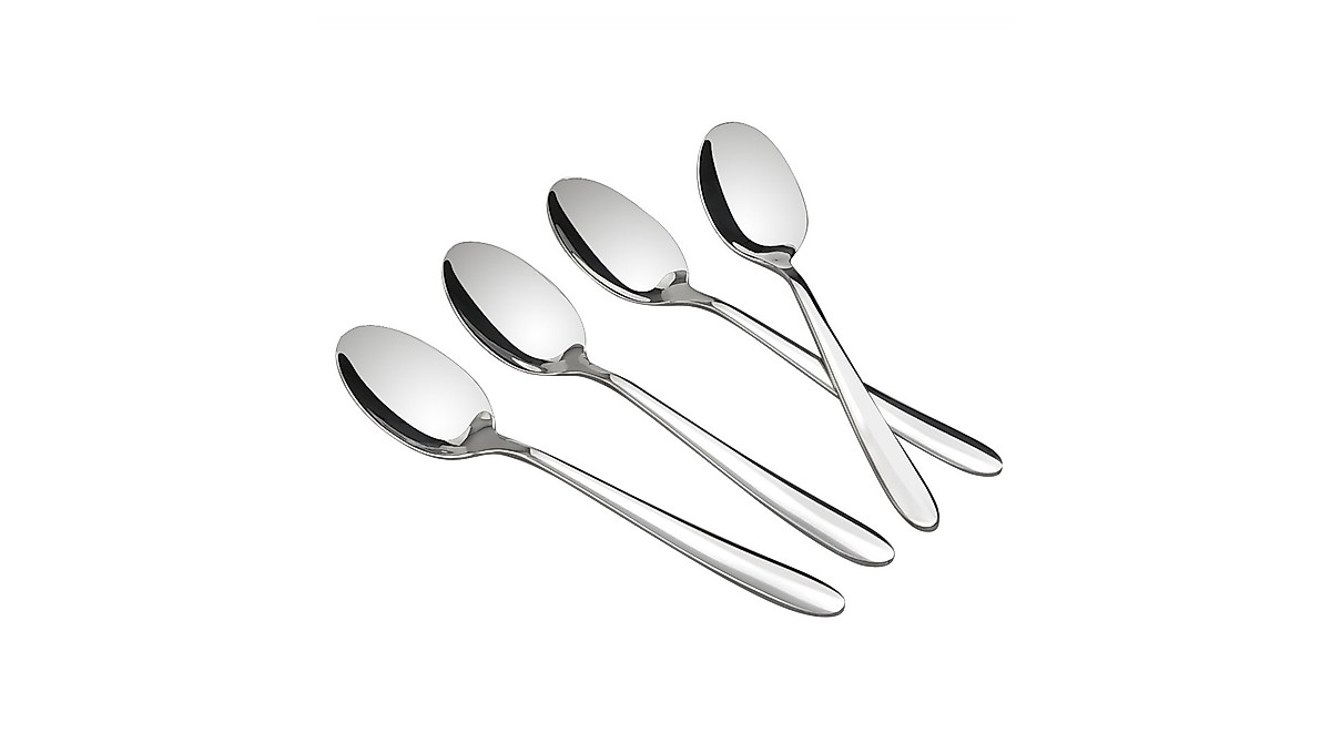 Kekow 12-Piece Stainless Steel Dessert Spoons - Durable & Elegant