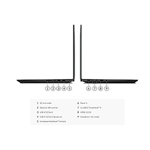 Lenovo ThinkPad P1 (2024) 16" 4K (3840x2400) (Intel Core i9-11950H vPro, 32GB RAM, 1TB SSD, RTX 3080 16GB) Mobile Workstation Laptop, Fingerprint, Backlit, 3-Yr WRT, IST Cable, Wi-Fi 6, Win 11 Pro