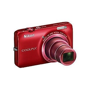 Nikon Digital Camera COOLPIX S6300 Red S6300RD