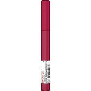 Maybelline Super Stay Ink Crayon Matte Longwear Lipstick Makeup, 120 Be Bold, Be You, 0.04 oz