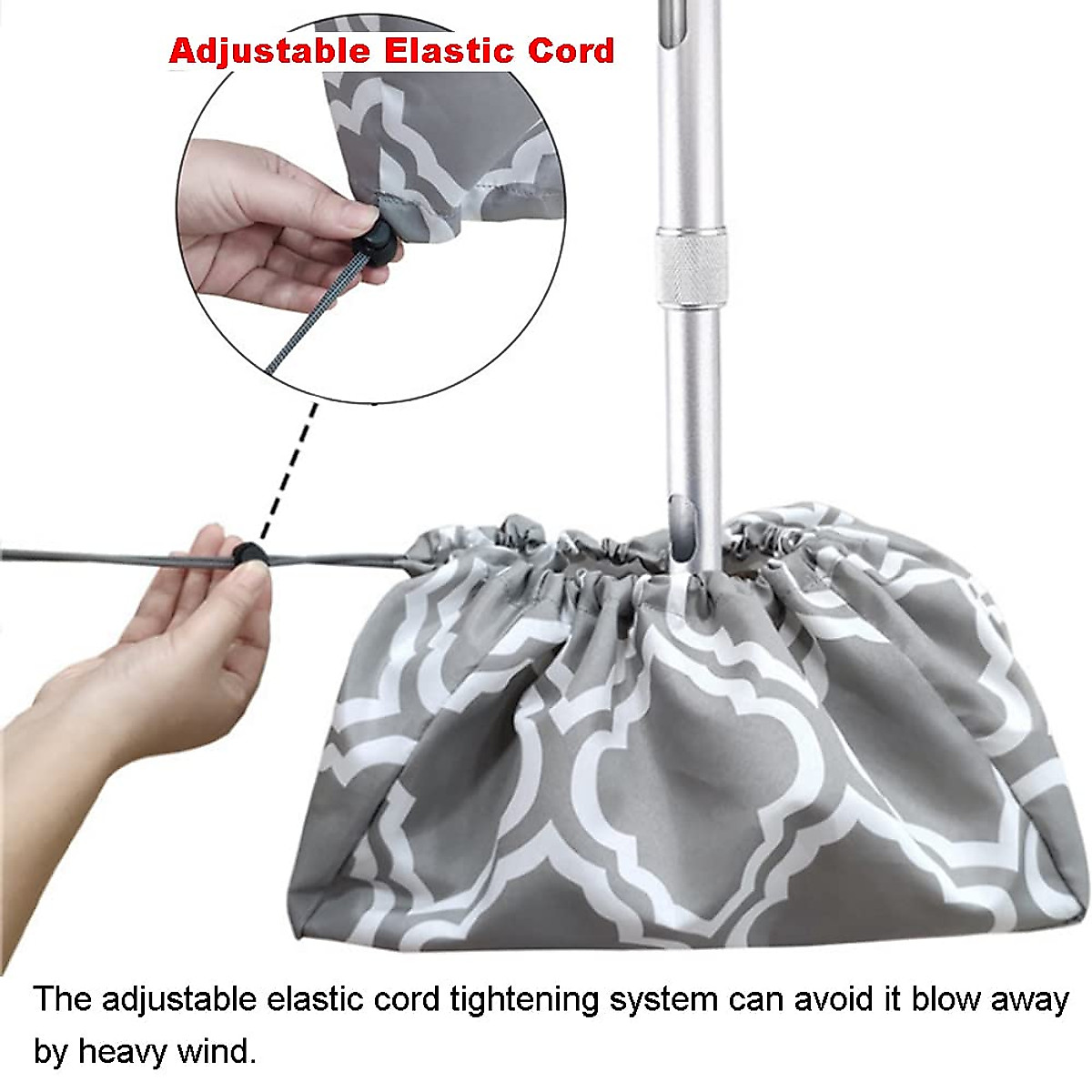 Skyour Projector Dust Cover Printing Waterproof UV-Resistant Outdoor Movie Video Projector Covers for Ceiling Mounted Universal Projectors Cover