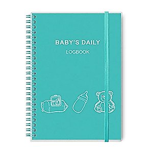 Baby's Daily Log Book - A5 Baby Care planner for Newborns, Schedule for Tracking Newborn's Daily Routine, 152 Easy to Fill Pages Track and Monitor Nursing, Sleep, Feeding, Diapers, Pumping and More