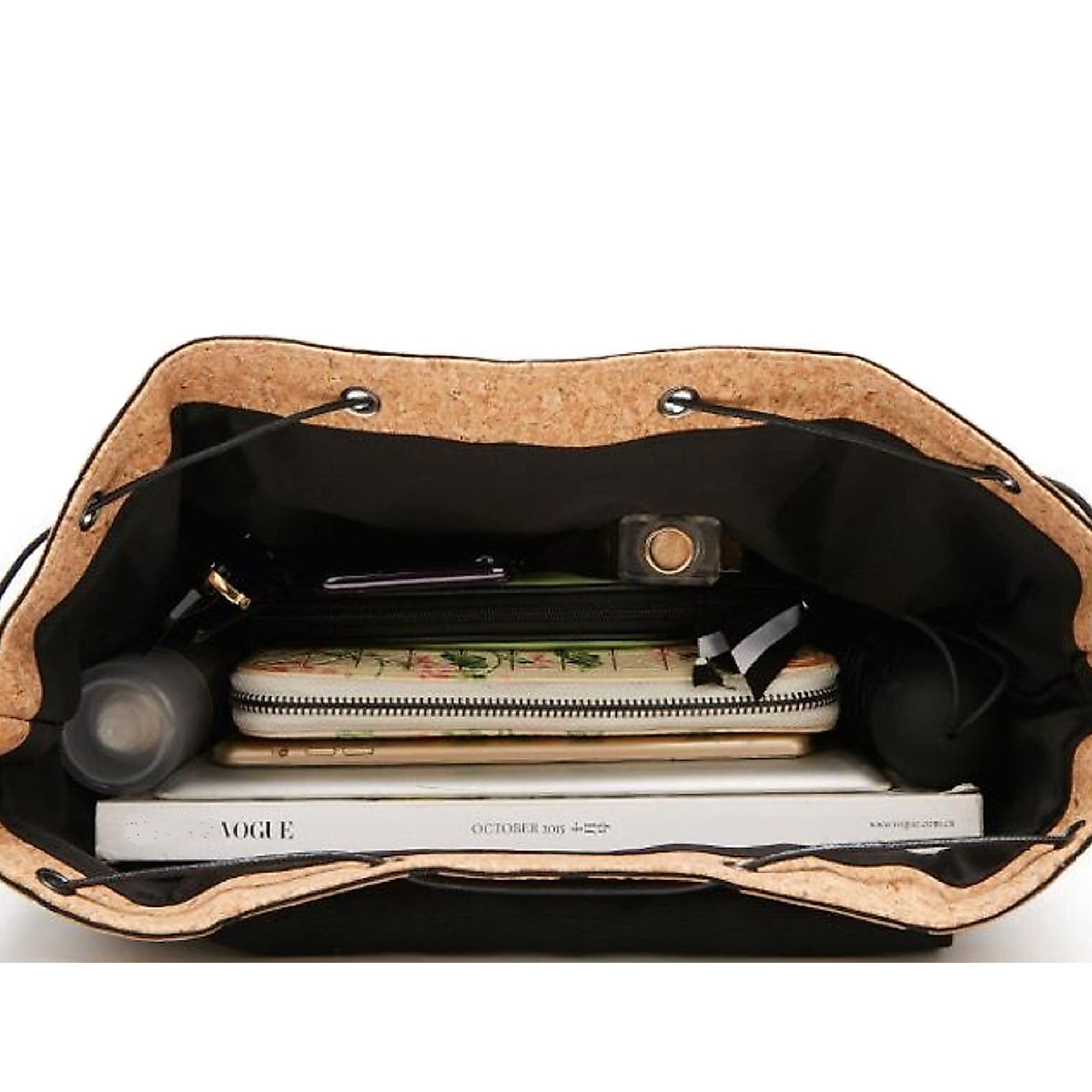 Geometric Cork Backpack Vegan Backpack Eco-friendly Cork Backpack for Women