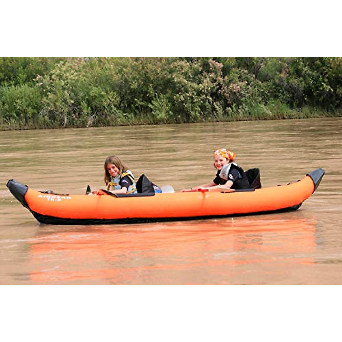 Airhead Montana Kayak Two Person Inflatable Kayak , white, 12 ft