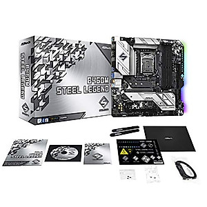 ASROCK B460M Steel Legend Supports 10th Gen Intel® Core™ Processors(Socket 1200) Motherboard