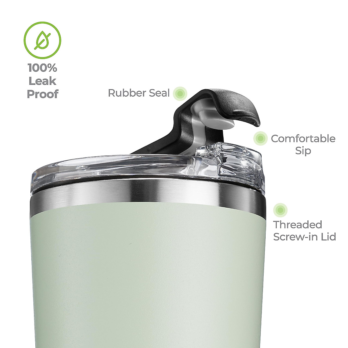 SIPX™ Triple-Insulated Tumblers - 22oz. Premium Modern Tumbler With Lid, insulated Cup Keeps Hot For 6 Hours, Stainless Steel Tumbler Made Of Sustainable Material, Coffee Travel Mug For Home & Office