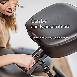 Luxton Home Ergonomic Kneeling Chair with Memory Foam Layer - Improves Posture - Adjustable Stool for Home and Office - Thick Comfortable Cushions