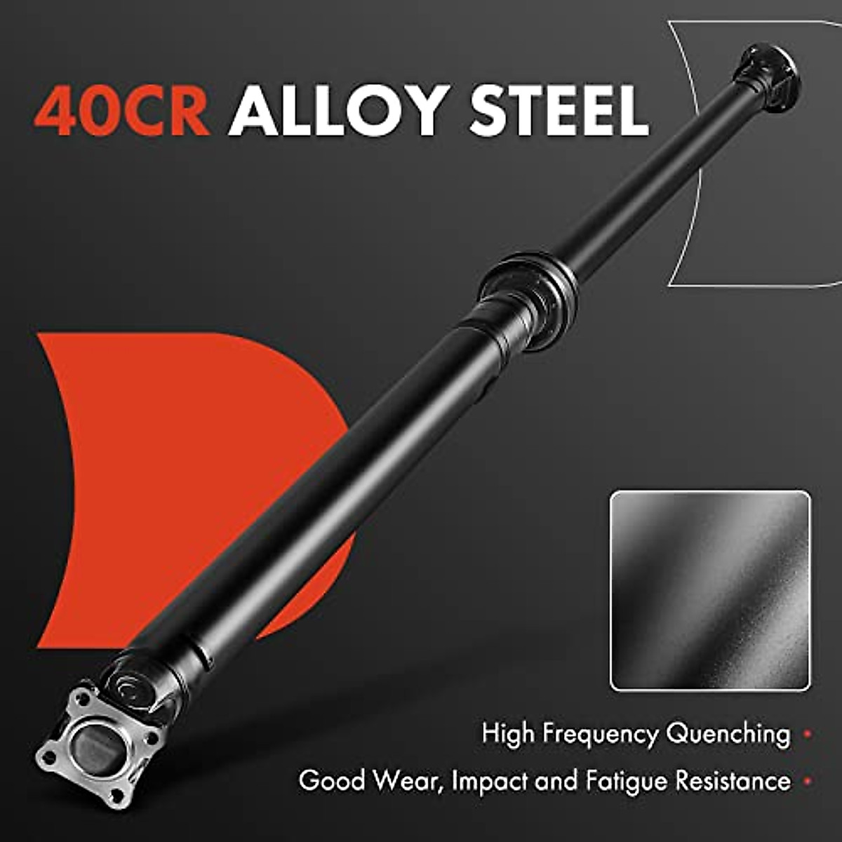 A-Premium Rear Driveshaft Assembly Compatible with BMW E90 325i 2006 328i 2007-2013 RWD Automatic Transmission only