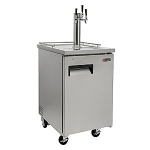 Kegco kegerator, Triple Tap, Stainless Steel