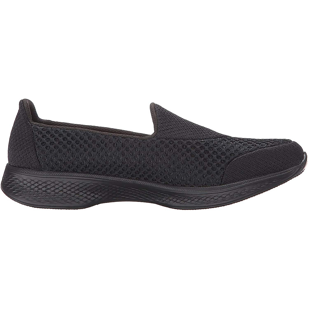 Skechers Performance Women's Go Walk 4 Kindle Slip-On Walking Shoe,Black,6.5 M US