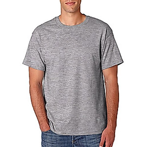Hanes Men's Beefy-T Tall T-Shirt_Light Steel_Xtra Tall