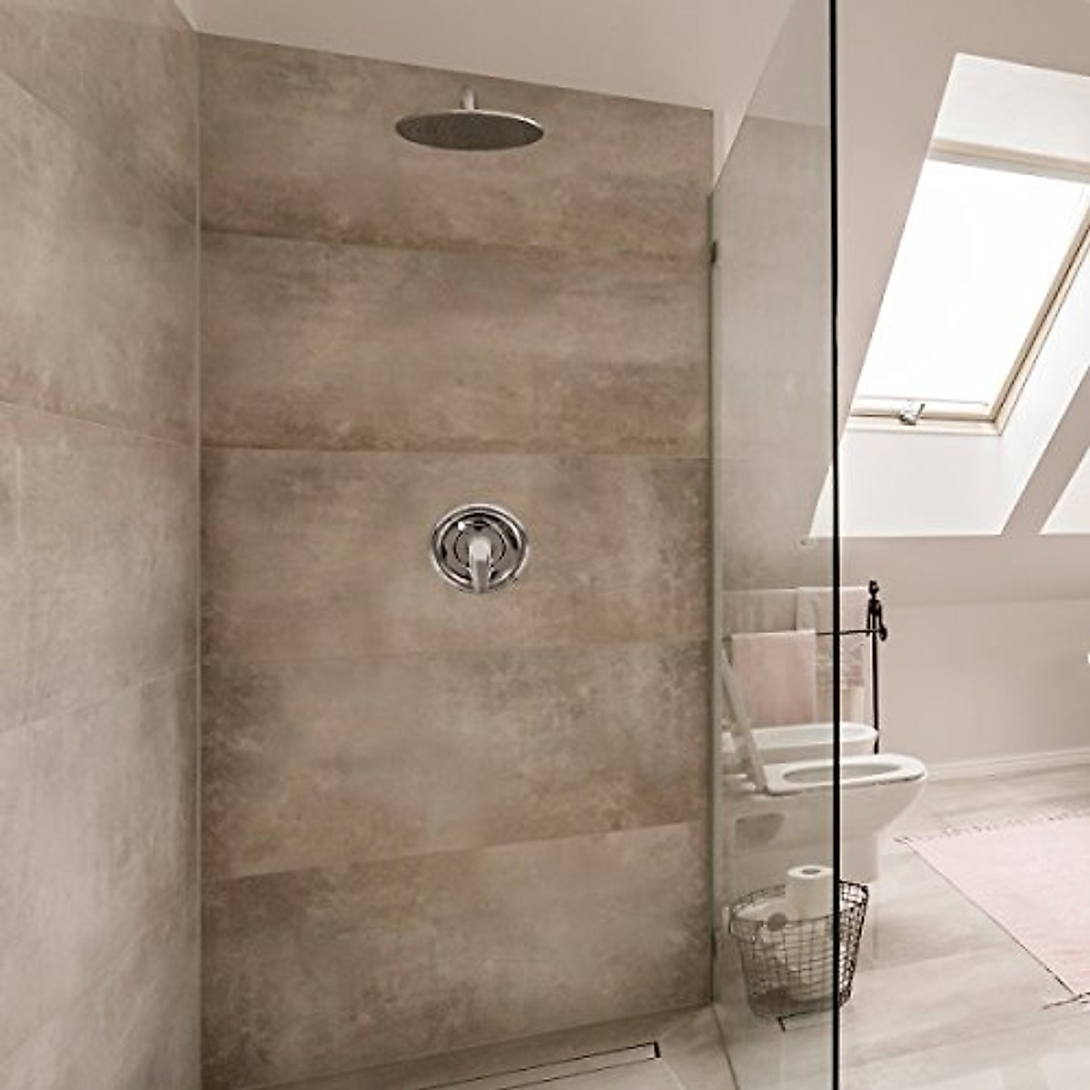 Danco (10002) Universal Moen Trim Kit for Single-Handle Shower Valves, Compatible for Moentrol Series, Brushed Nickel