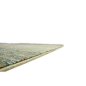 Unique Loom Austin Collection Area Rug - Muse (8' Square, Green/ Beige)