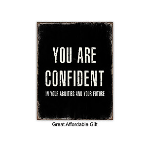 You Are Positive Affirmations Wall Art - Entrepreneur Positive Inspirational Quotes - Motivational poster - Home Office - Classroom Decorations - Success Sayings - Encouragement Gifts for Men, Women