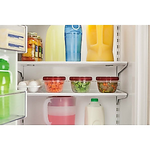 Rubbermaid TakeAlongs Twist & Seal Food Storage Containers, 2 Cup, 3 Count