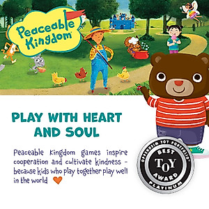 Peaceable Kingdom Where's Bear? The Hide and Find Stacking Block Game for 2 Year Olds