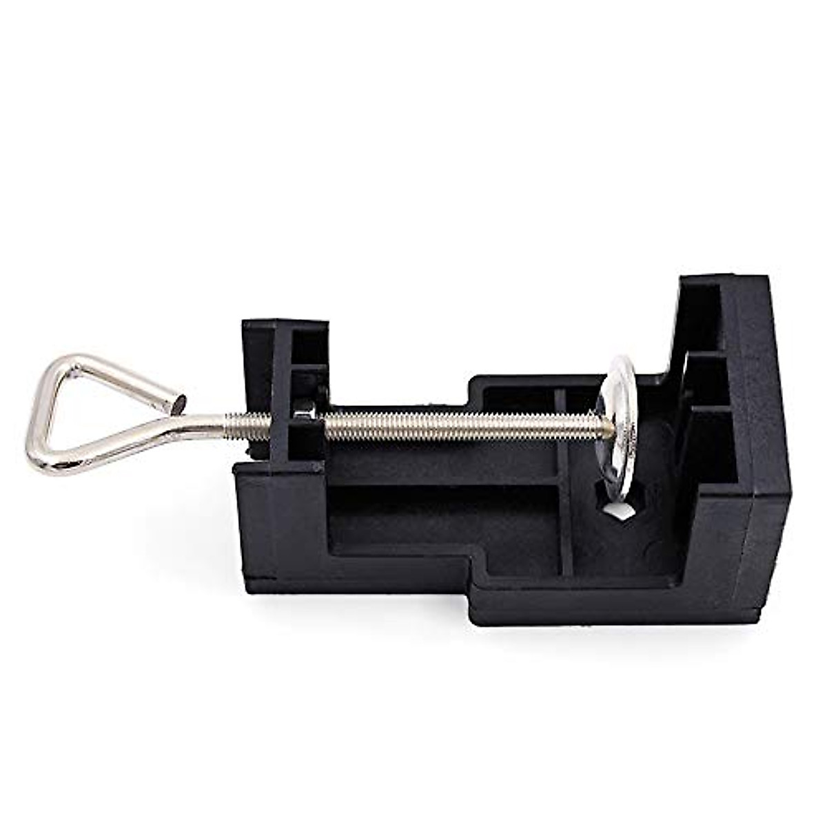 Flex Shaft Motor Hanger, Rotary Tool Holder with Table Clamp, Adjustable Steel Rod, 360 Degrees Rotatable, Electric Mill Stand Clamp