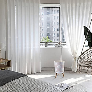 Small Trash Can with Lid Kids hand drawn seamless with pink pastel rainbows Summer for baby Garbage Bin Wood Waste Bin Press Cover Round Wastebasket for Bathroom Bedroom Diaper Office Kitchen