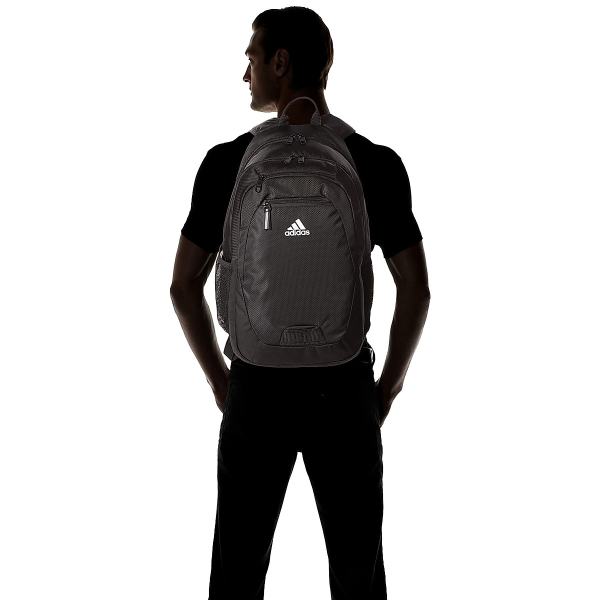 adidas Foundation 6 Backpack, Black/White, One Size