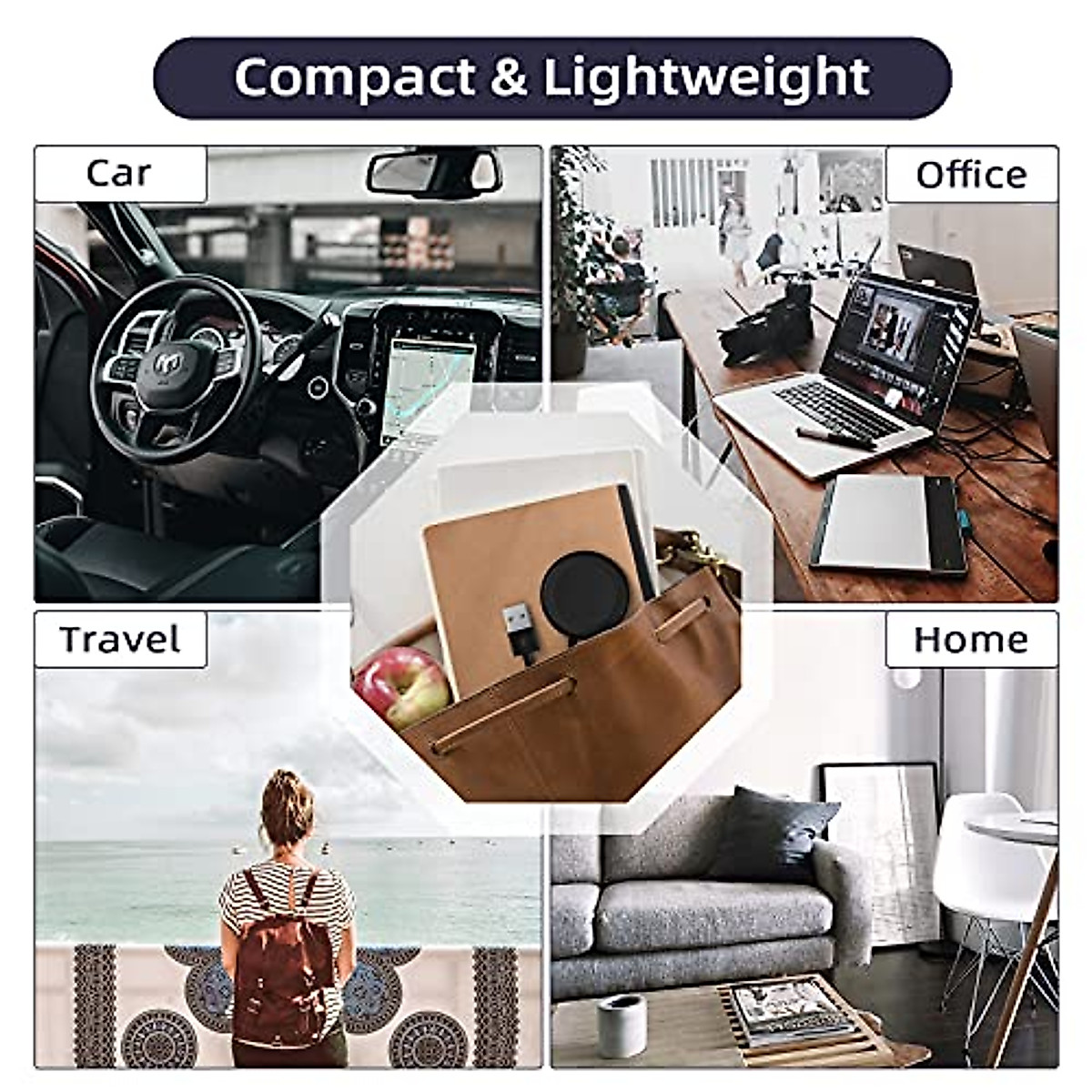 Watch Charger Compatible with Samsung Galaxy Watch, Portable Charging Dock for Galaxy Watch 5 Pro 45mm, Galaxy Watch 5 40mm/44mm, Galaxy Watch 4/3, Galaxy Watch Active 2/1,Galaxy Watch, Gear Sport/S3