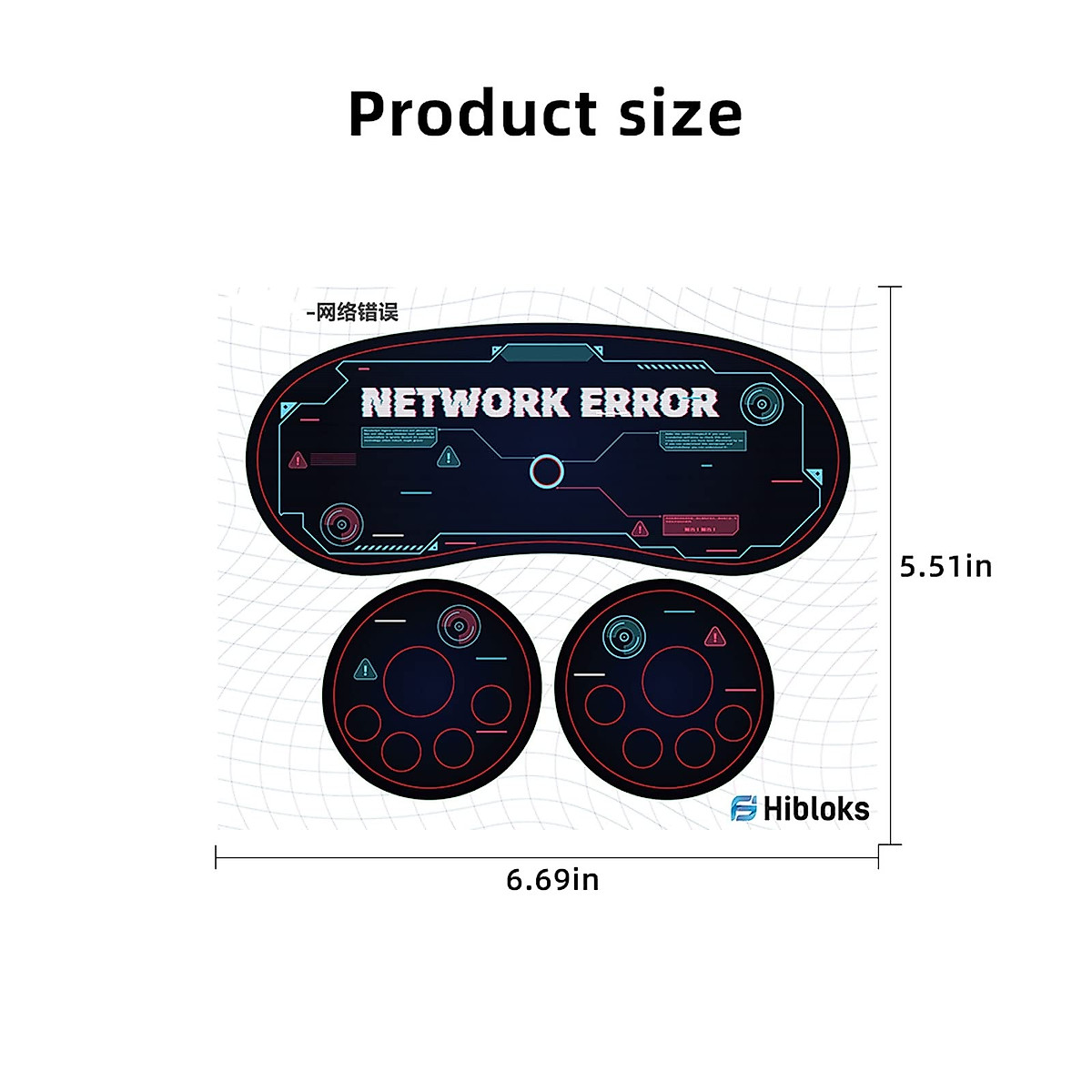 PVC Decal Stickers VR Headsets and Controllers Stickers Skin,Fashion Decal Skin Accessories for PICO 4 (1)