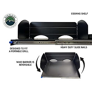 Overland Vehicle Systems OVS Camp Cargo Box Kitchen with Slide Out Sink, Cooking Shelf and Work Station