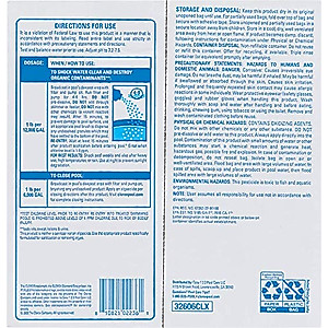 Clorox Pool&Spa Shock Plus 6 Pack (1 lb Bags)