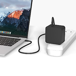 65w Gan USB C Charger PD 3.0 QC3.0 Fit for HP Spectre x360 13 13-ac013dx EliteBook x360 1030 G3 1040 G6 Elite x2 1012 G1 1013 G3 Pro x2 612 G2 934739-850 Zbook 14u 15u G5 G6