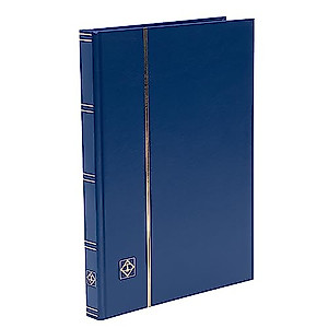 Leuchtturm 337308 Folder DIN A4 32 Black Pages with Non-Padded Cover, Blue