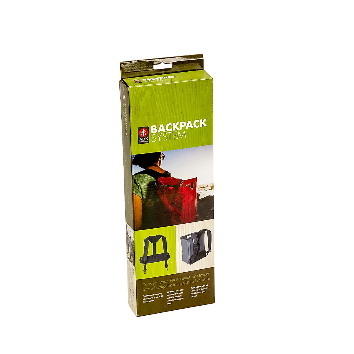 ADK Packworks BGN10 Packbasket Backpack System