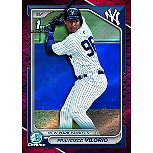 2024 Topps Bowman Chrome Baseball Factory Sealed Mega Box - Baseball Complete Sets