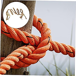 Ipetboom 3 pcs Bird Medium Bungee for Small L Chew Toys Size Macaw Conure Toy Parrot Bungees Cotton Grey Plaything Pet Stand Hanging Rope Bar Perch Pendant Climbing Cage