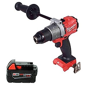 Milwaukee 2804-20 18V 1/2" Hammer Drill,48-11-1850 5.0Ah Battery