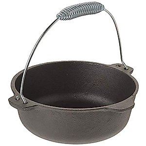 Old Mountain Pre Seasoned 2-Quart Dutch Oven with Flanged Lid, No Feet