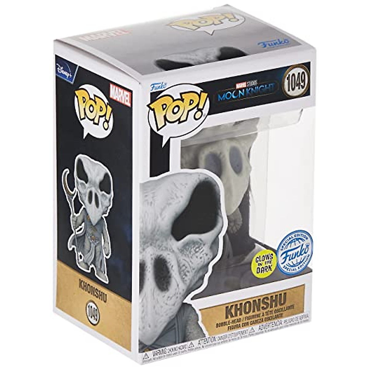 Funko Pop! Moon Knight Khonshu Glow in The Dark Special Edition