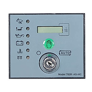 Timunr DSE702K-AS Generator Controller with Key, Generator Accessory Self Start Control Generator Controller