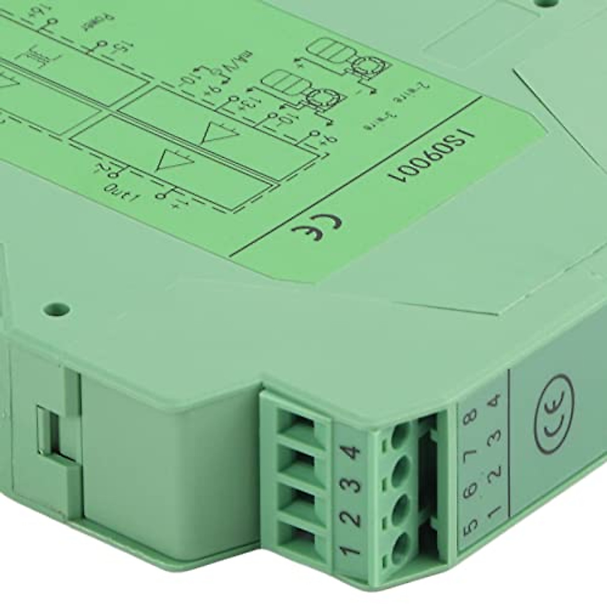 DC Conditioner, DC 24V DC Current Isolator Transmitter 4-20mA PLC Detect Conditioner(1 in 2 Out, 4-20mA to 4-20mA)