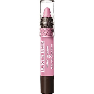 Burt's Bees 100% Natural Origin Moisturizing Matte Lip Crayon, Carolina Coast - 1 Crayon