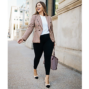 FULLSOFT 3 Pack Leggings for Women,Womens Leggings,Black Workout High Waisted Tummy Control Leggings Tights Yoga Pants for Everyday,Gifts(Large-X-Large)