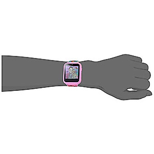 Accutime Kids Nickelodeon JoJo Siwa Educational, Touchscreen Smart Watch Toy for Girls, Boys, Toddlers - Selfie Cam, Learning Games, Alarm, Calculator, Pedometer & More (Model: JOJ4252AZ)