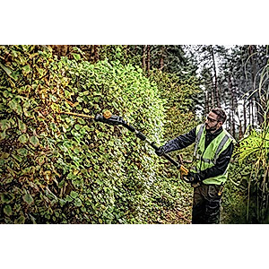 DEWALT 20V MAX Hedge Trimmer Kit, Cordless, (1) FLEXVOLT Battery, Charger & Accessories (DCPH820M1)