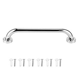 CHICIRIS Bathtub Hand Bar, Easy Installation Children 42.5cm/16.7in Bathtub Safety Rail, Plated Kitchen Handicap for Batht Shower Handrail Bedroom
