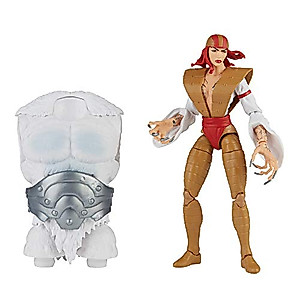 Marvel Legends Series 6-inch Collectible Lady Deathstrike Action Figure, Includes 1 Build-A-Figure Part(s), Premium Design