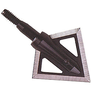 Magnus Black Hornet 2 Blade Broadhead (3 Pack), Black, 125 Grain