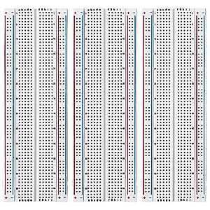 DEYUE 3 Set of Solderless Prototype Breadboard 830 tie Points Breadboard